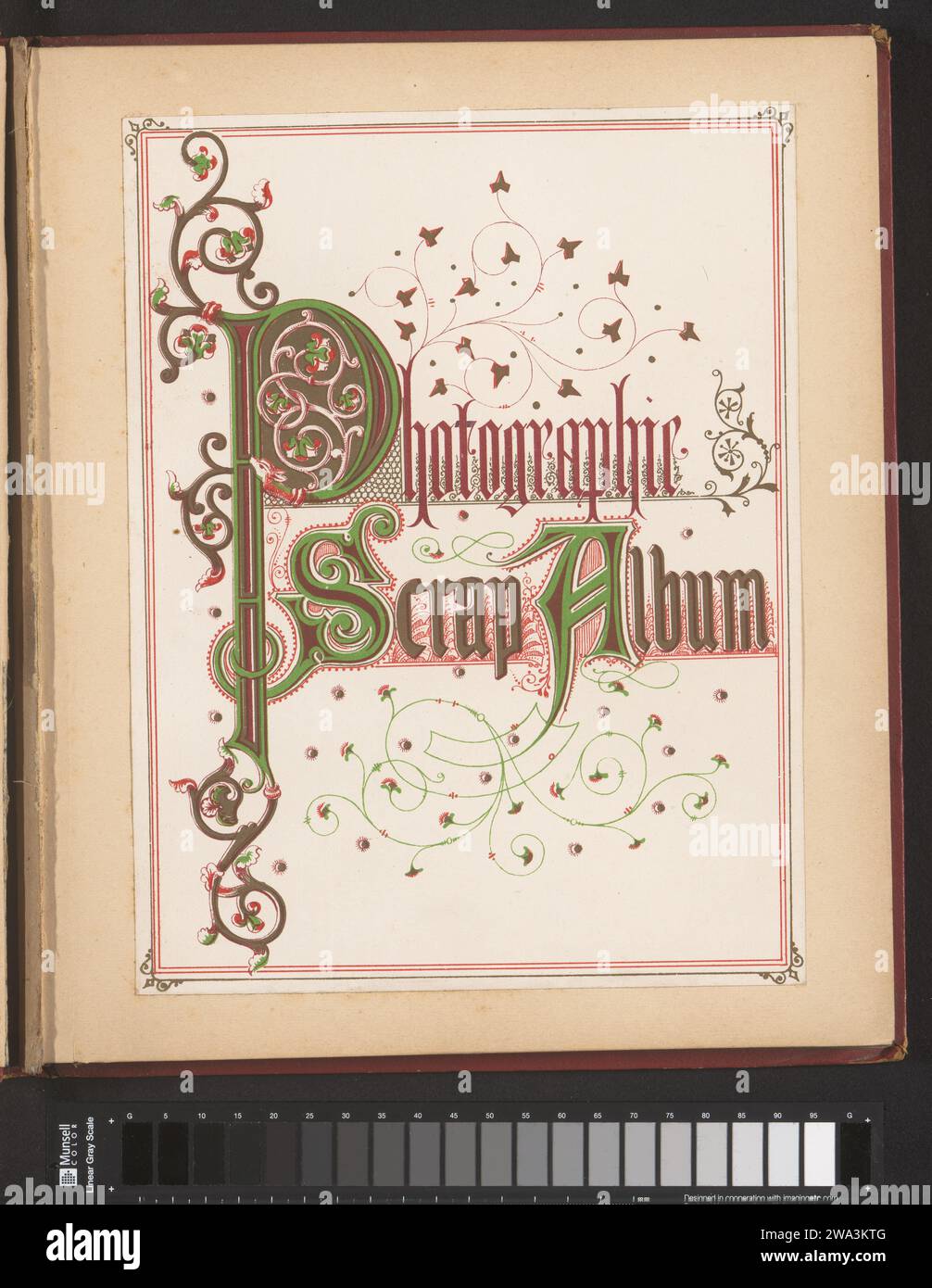 Photo album with 61 photo production of paintings, 1875 scrapbook Photo ...