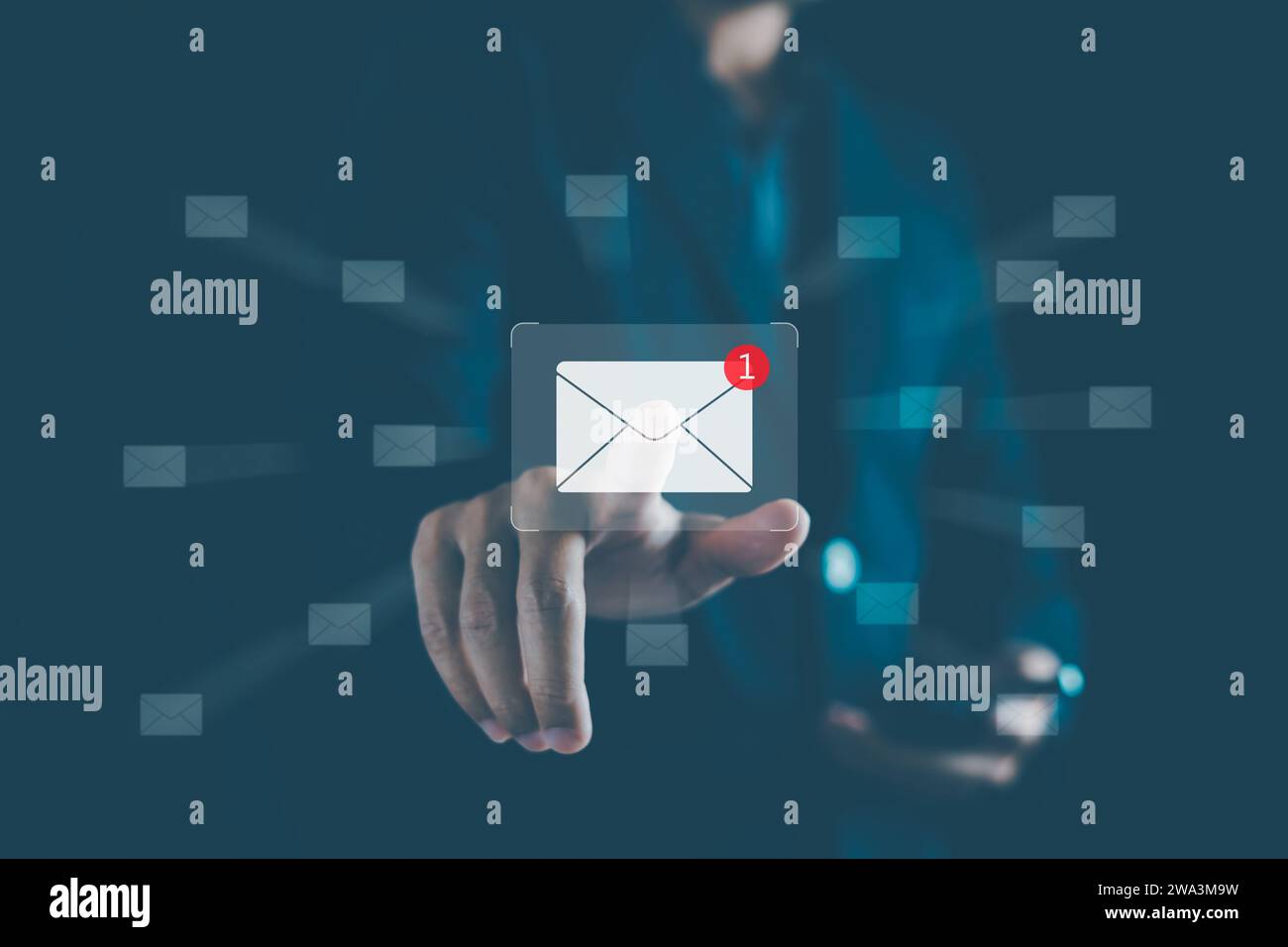 Notification alert digital icon internet hi-res stock photography and ...