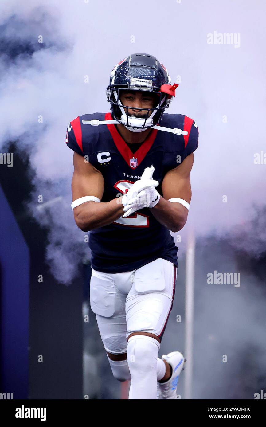 Houston, Texas, USA. 31st Dec, 2023. Houston Texans wide receiver ...