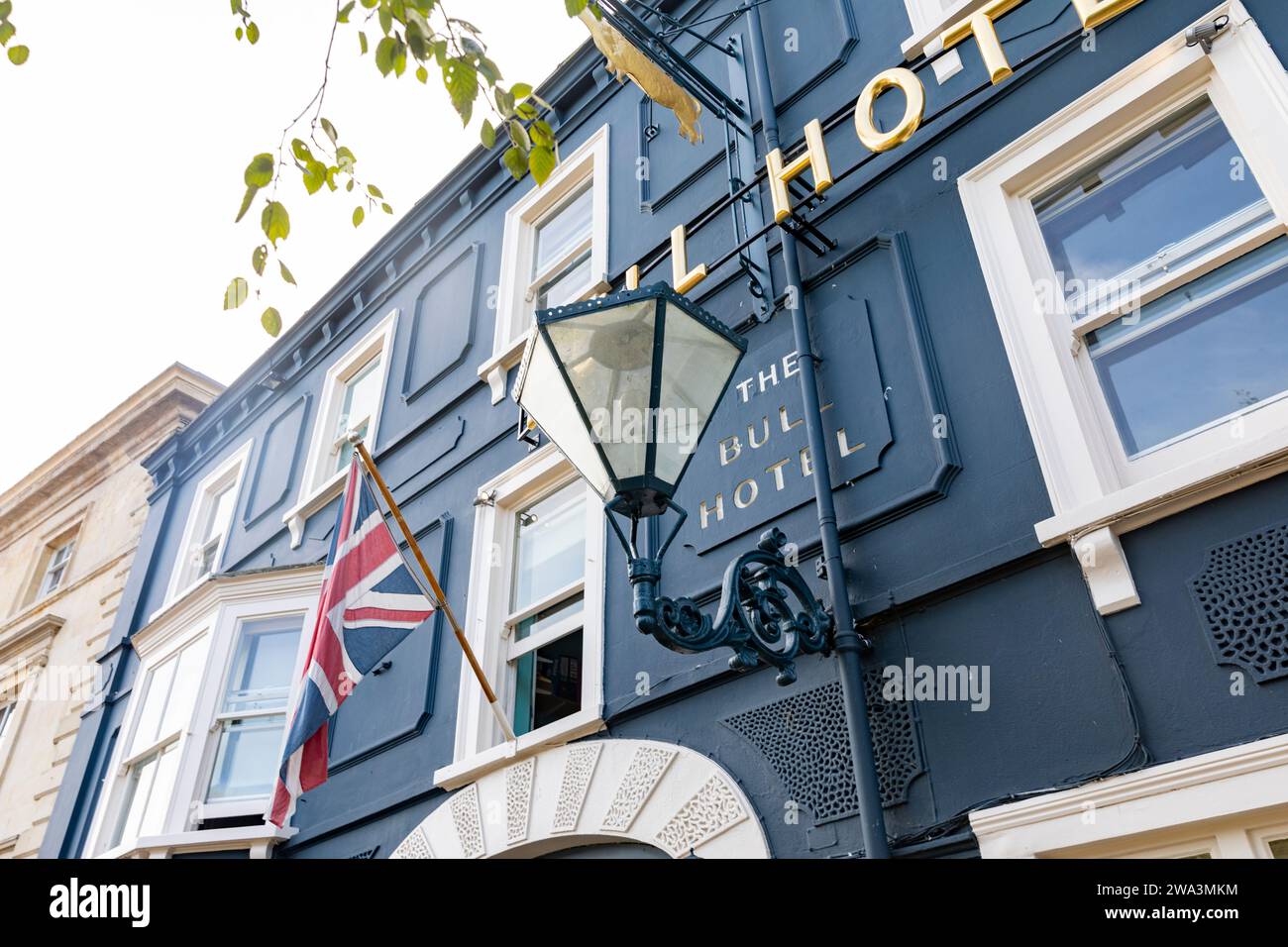 Bridport Dorset, The Bull Inn hotel on east street in the town centre ...