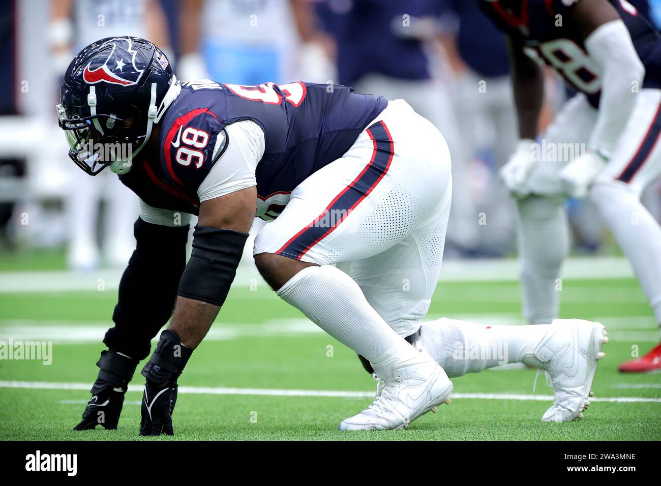 Houston, Texas, USA. 31st Dec, 2023. Houston Texans defensive tackle ...