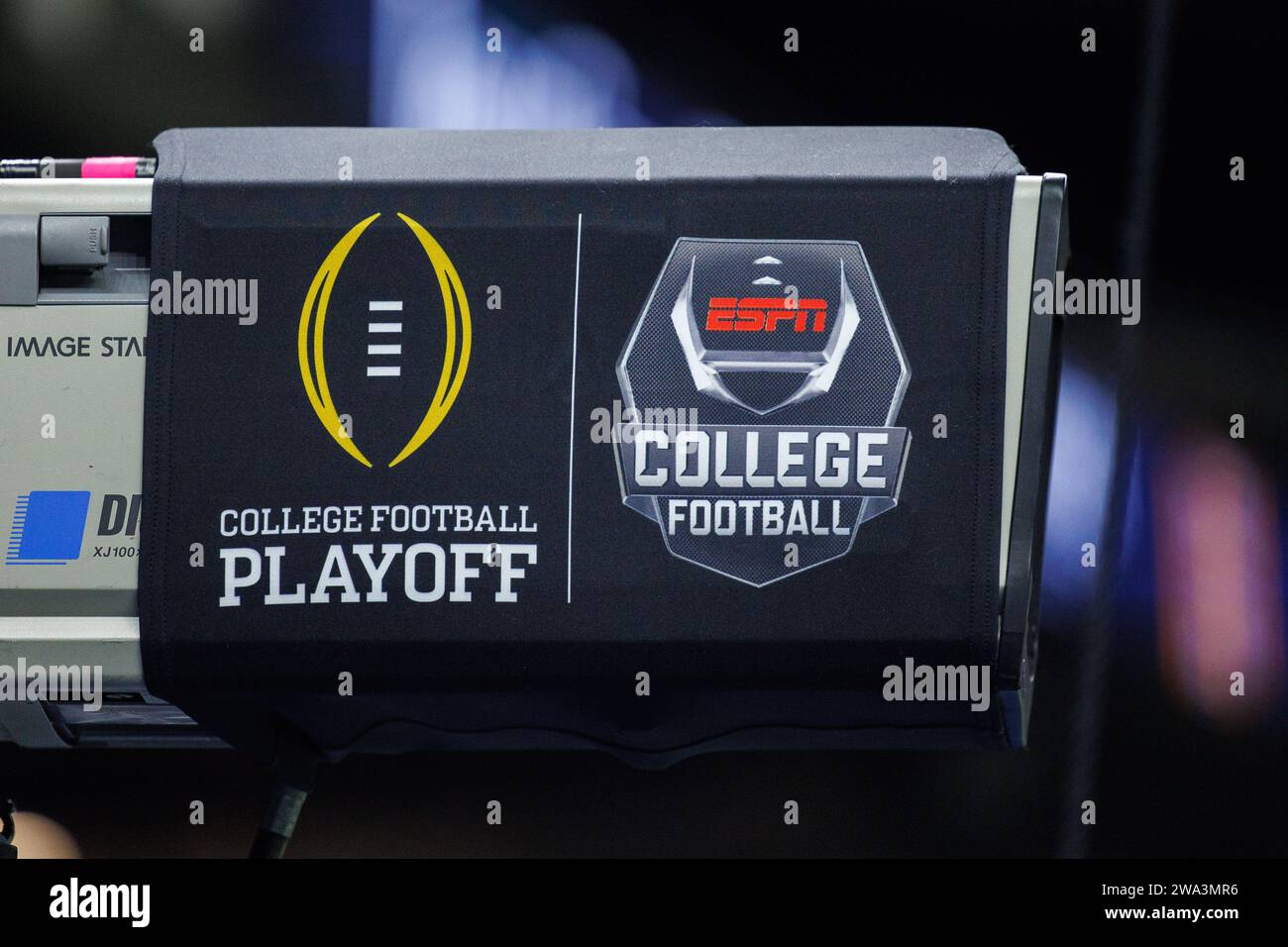 New Orleans, Louisiana, USA. 01st Jan, 2024. A general view of an ESPN ...