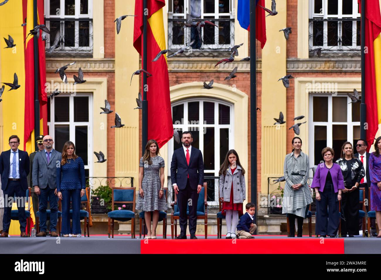 Bogota, Colombia. 01st Jan, 2024. Bogota's entering mayor Carlos ...