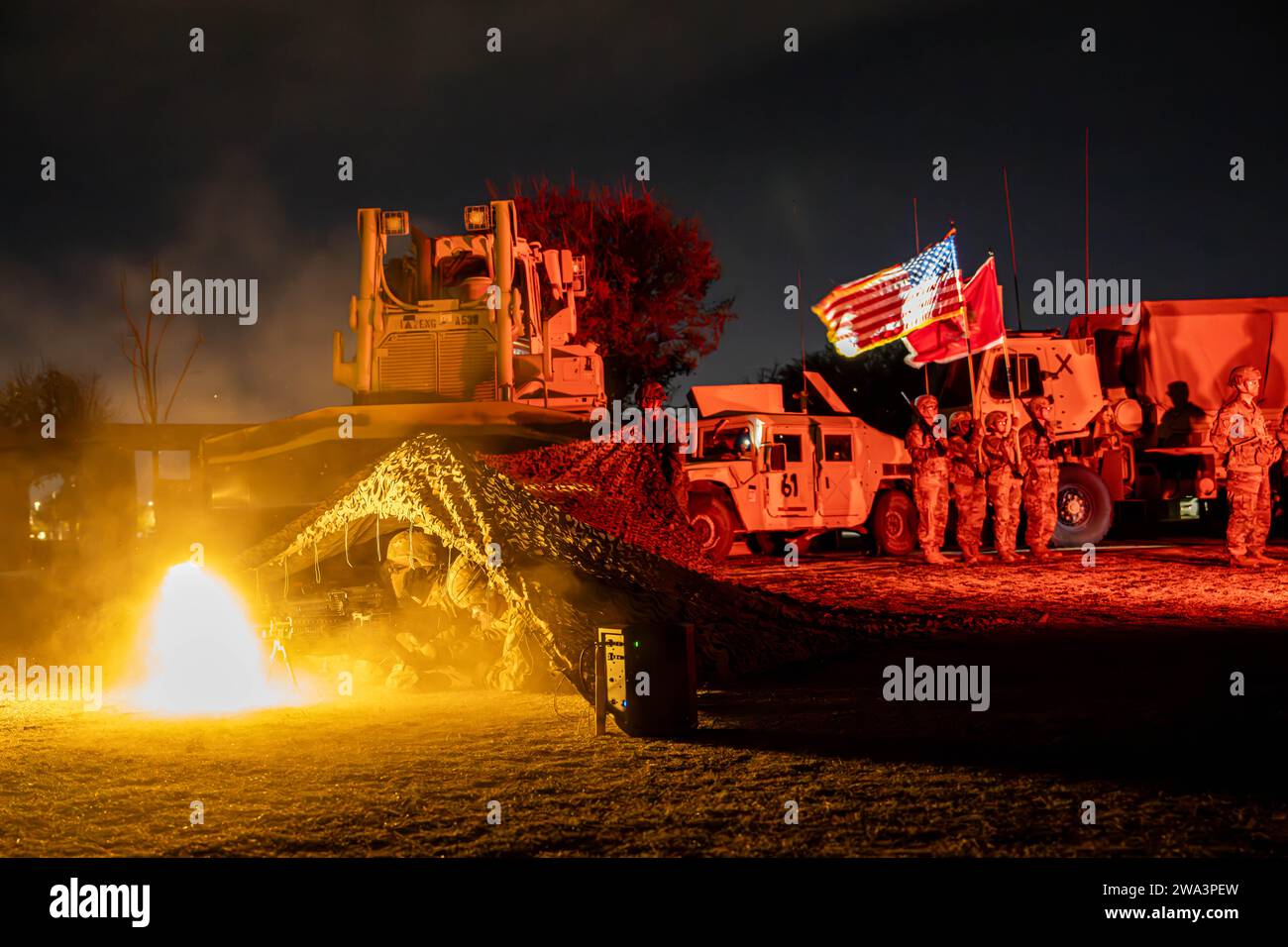 U.S. Army soldiers assigned to 2nd Engineer Battalion, 3rd Armored ...