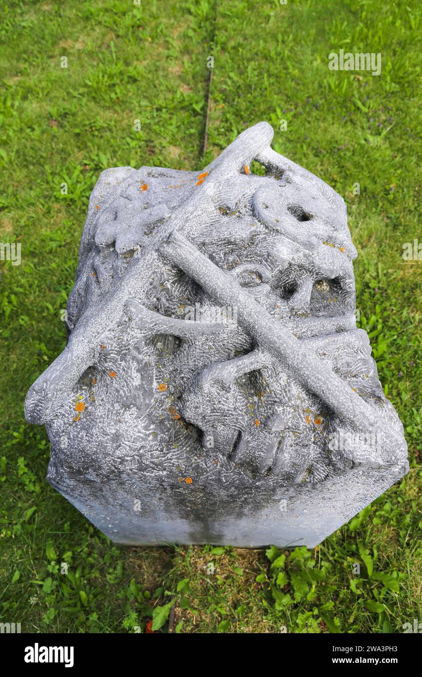 The Swedish grave, former mass grave of 300 Swedish cavalry soldiers ...