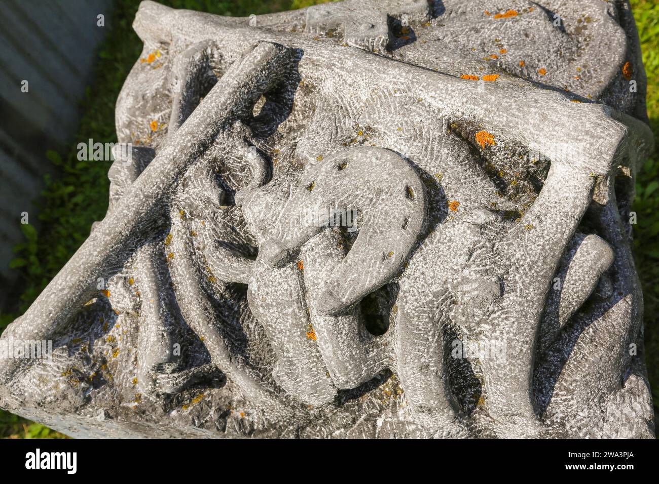 The Swedish grave, former mass grave of 300 Swedish cavalry soldiers ...