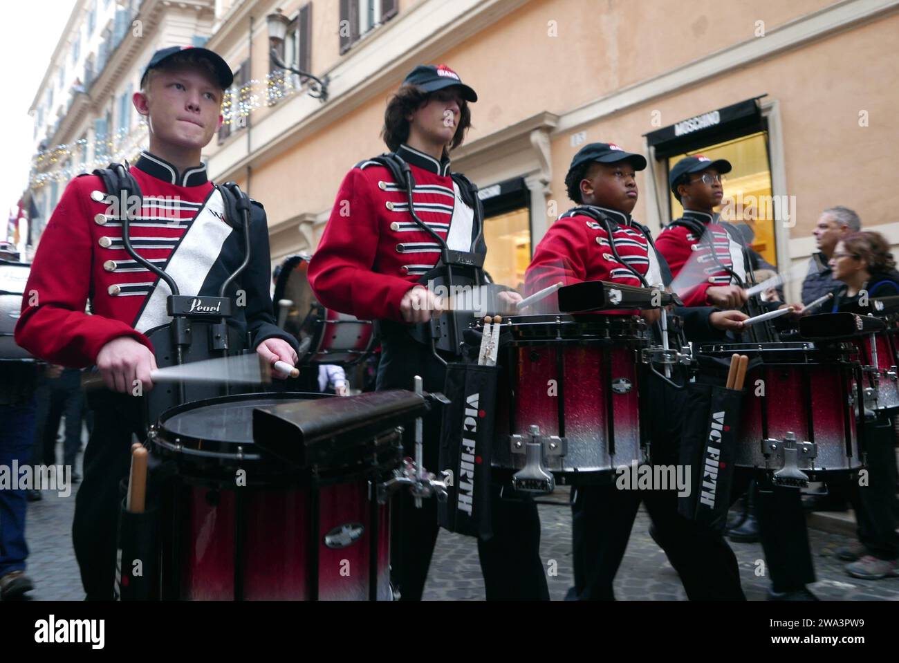 Rome, Italy. 01st Jan, 2024. A shot of New Year's Day Parade, Rome ...