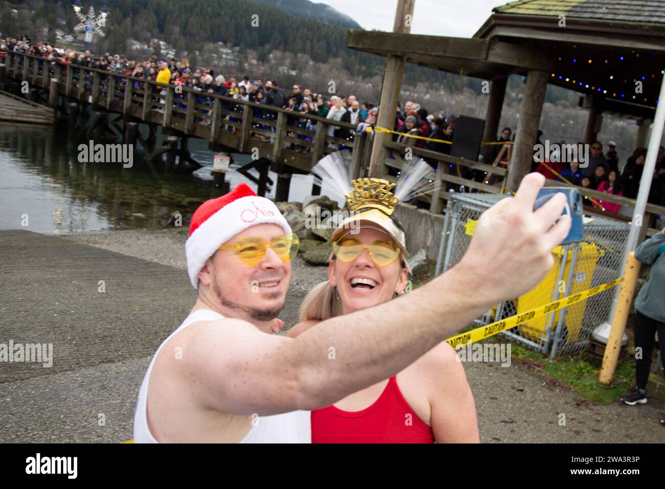 Canada. 01st Jan, 2024. VANCOUVER, BRITISH COLUMBIA - JAN 01 ...