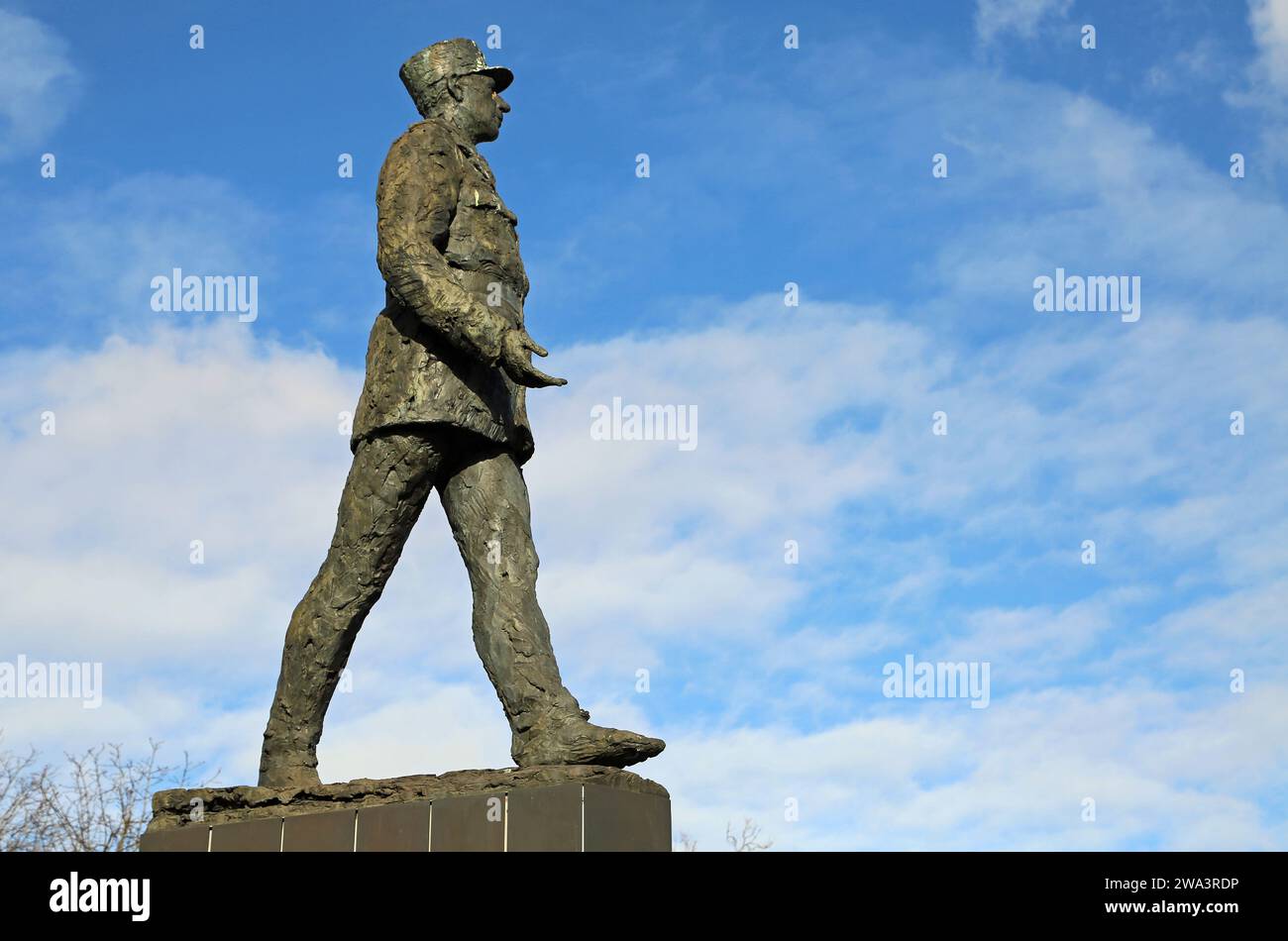 Statue général charles de hi-res stock photography and images - Alamy