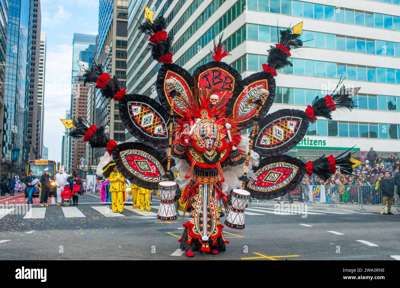 Philadelphia, United States. 01st Jan, 2024. WMMR Radio's Jacky Bam Bam ...