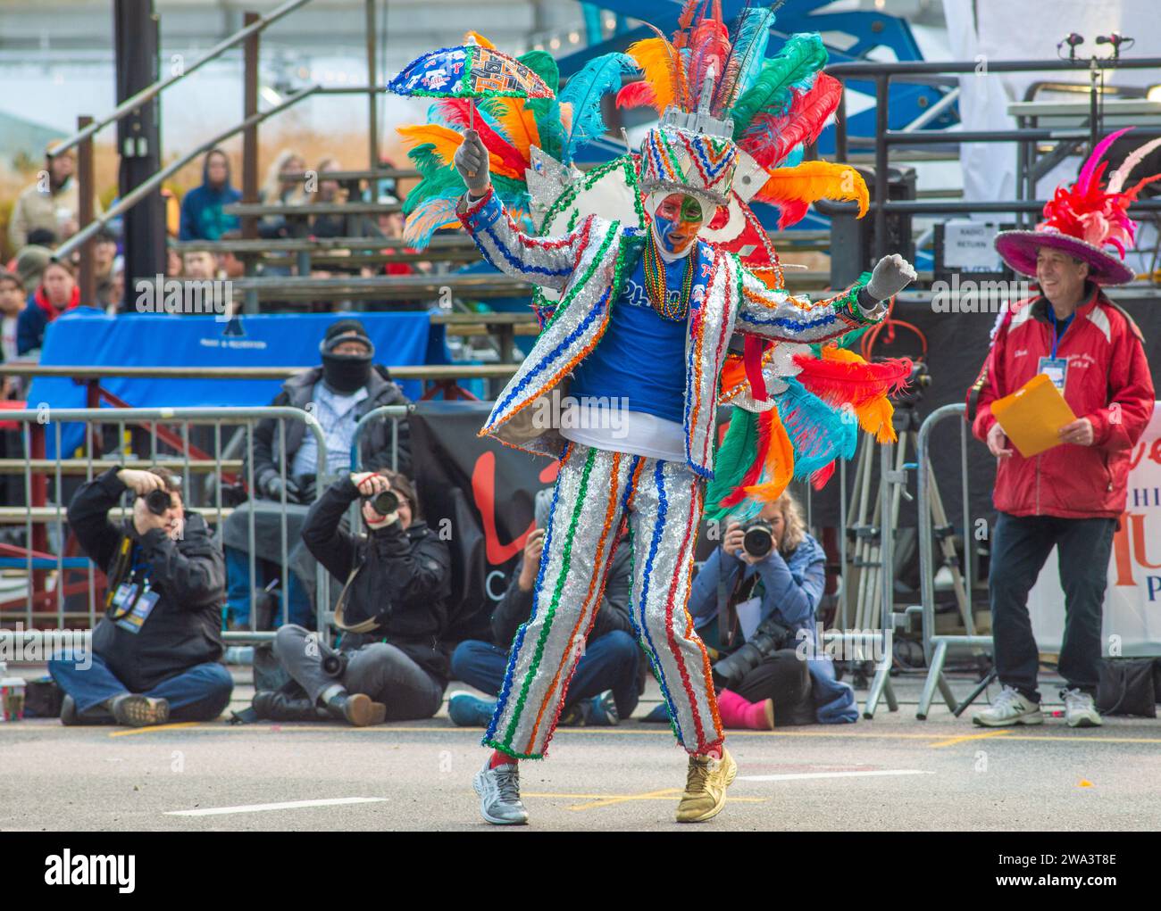 Philadelphia, United States. 01st Jan, 2024. Groups perform as they ...