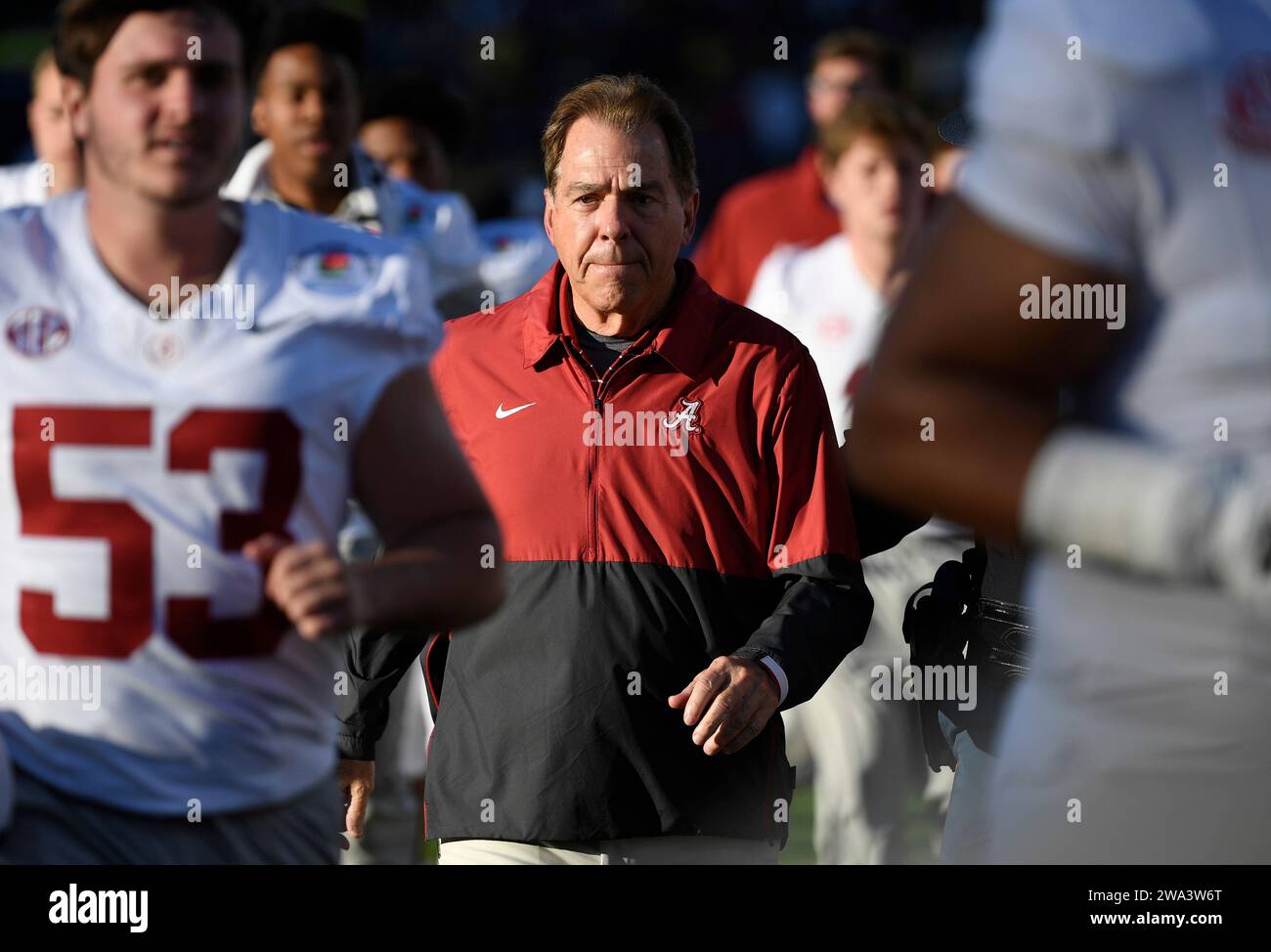 Pasadena, United States. 01st Jan, 2024. Michigan Wolverines head coach ...