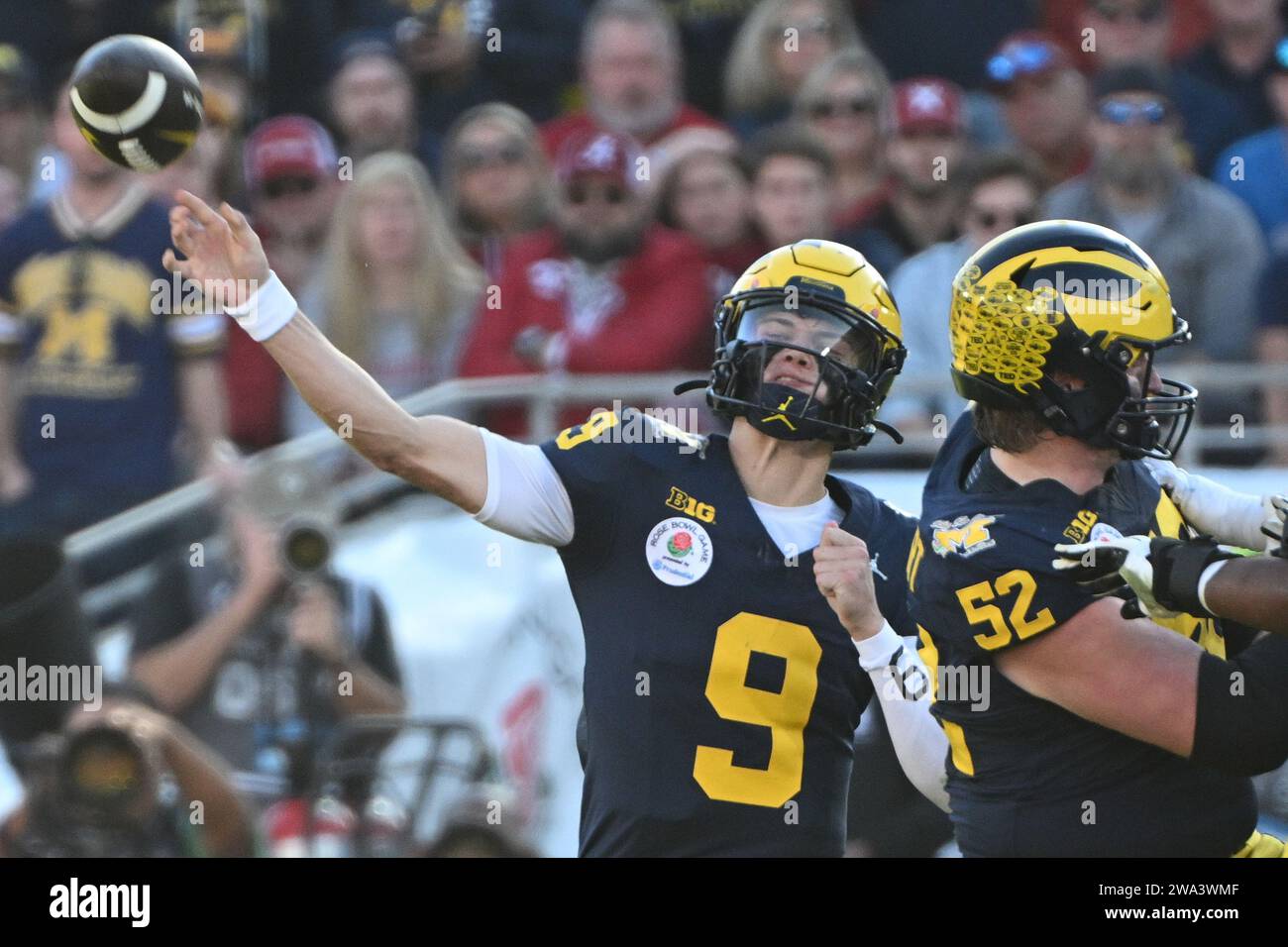 Pasadena, United States. 01st Jan, 2024. Michigan Wolverines ...