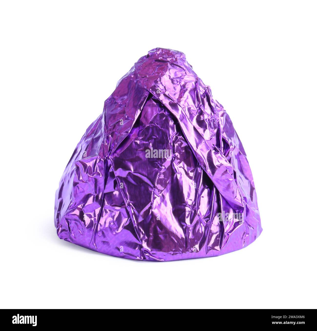 Chocolate foil wrapper purple hi-res stock photography and images - Alamy