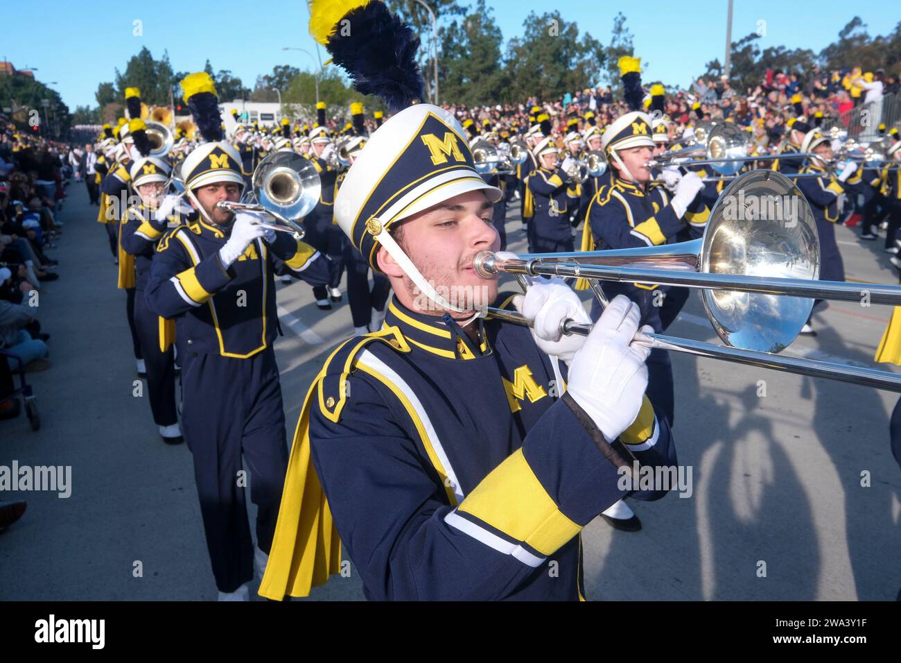Los Angeles, United States. 01st Jan, 2024. University of Michigan ...