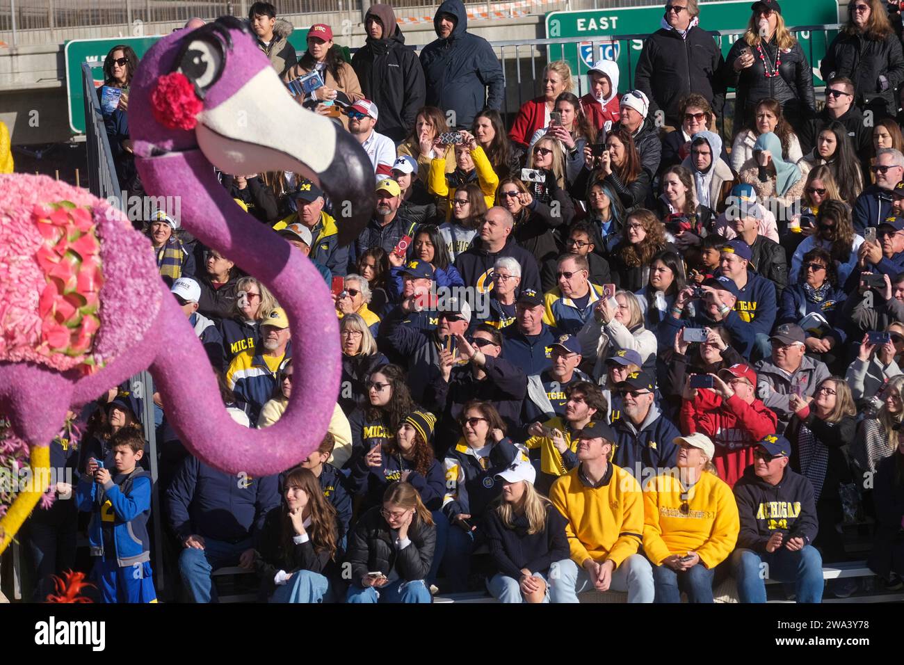 Los Angeles, United States. 01st Jan, 2024. Downey Rose Float ...