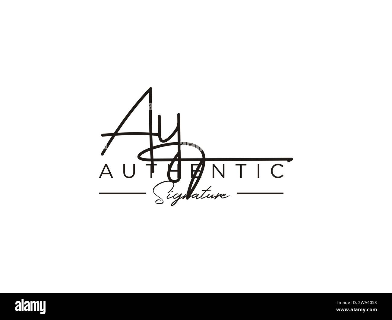 Ay design logo Cut Out Stock Images & Pictures - Alamy