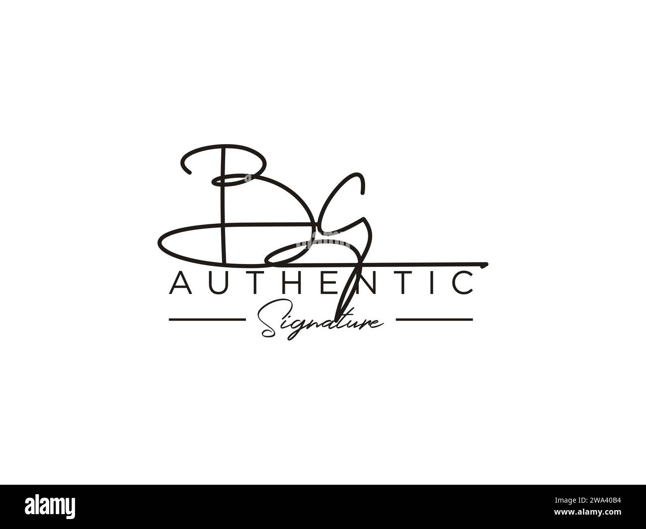 Bc signature hi-res stock photography and images - Alamy