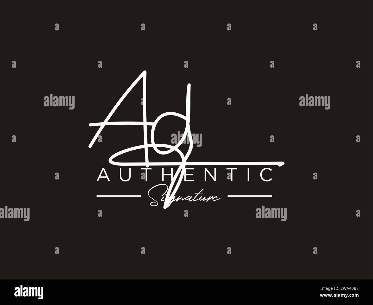 Ad logo vector vectors hi-res stock photography and images - Alamy