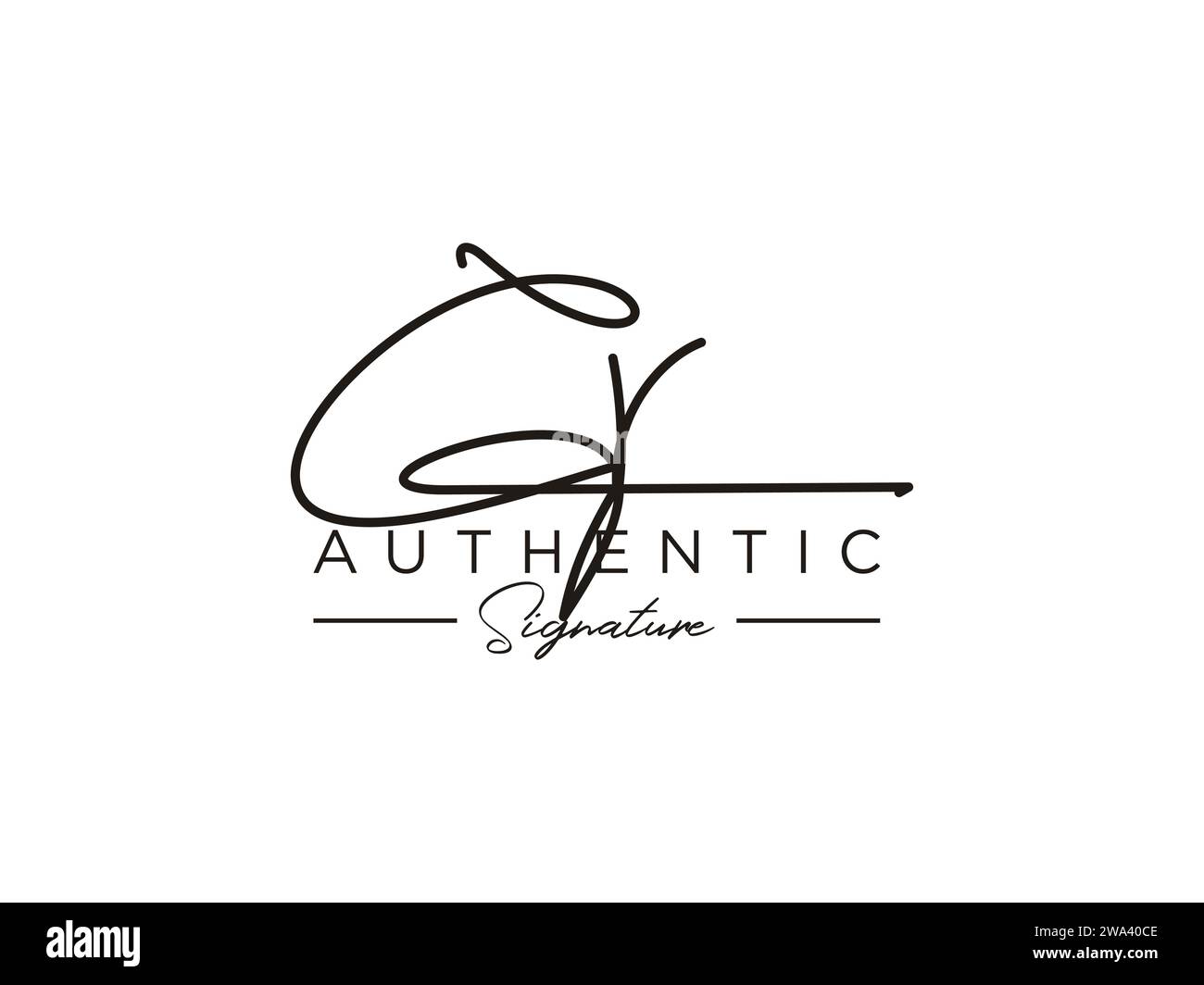 Cr signature hi-res stock photography and images - Alamy