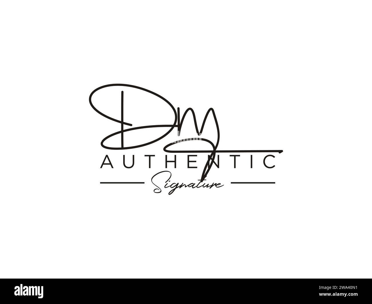 Dm mark Stock Vector Images - Alamy