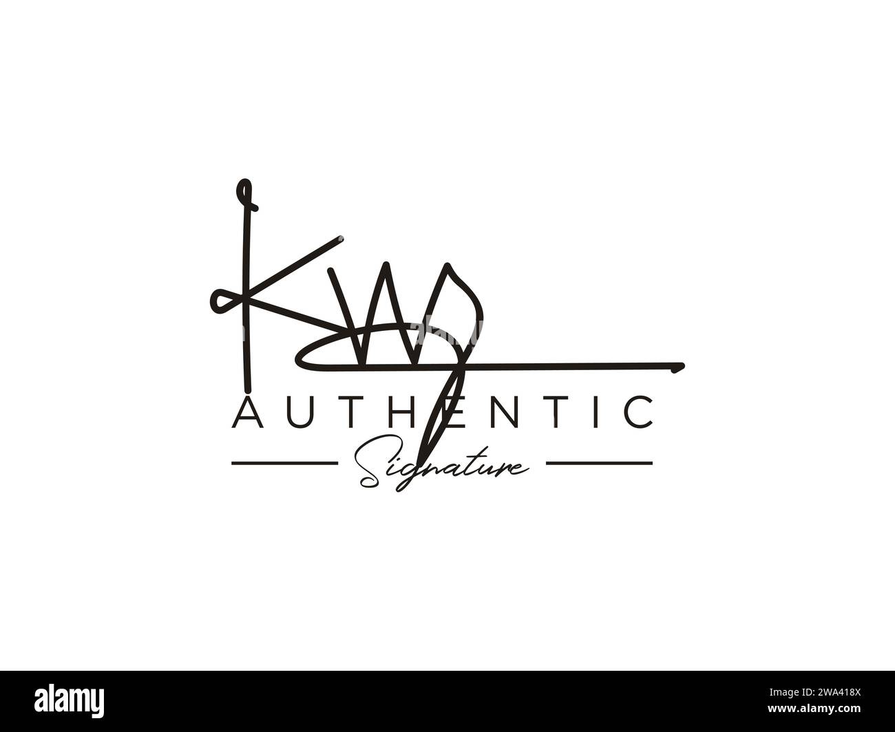 Kw vector vectors hi-res stock photography and images - Alamy