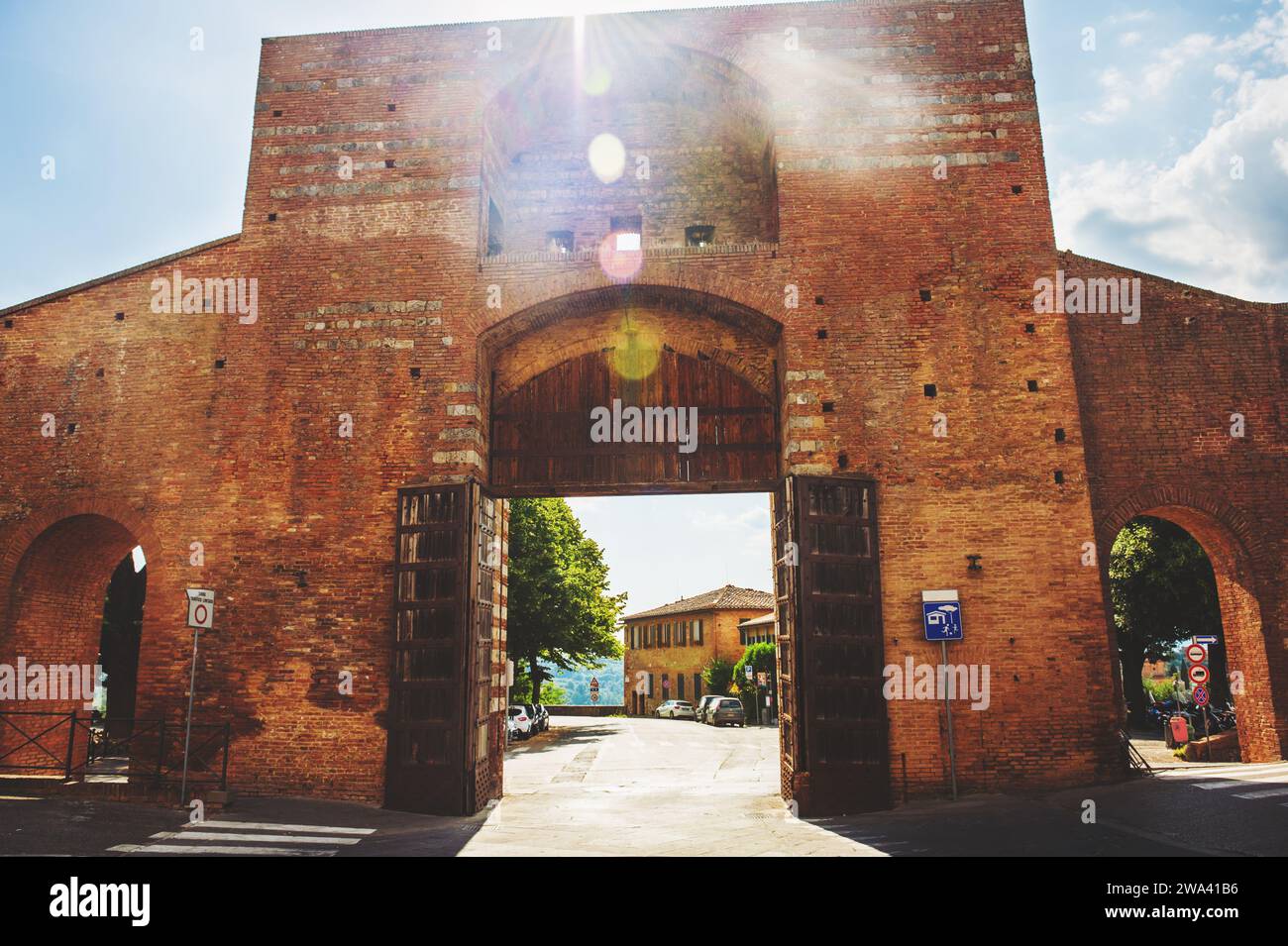 Sienna gate hi-res stock photography and images - Alamy