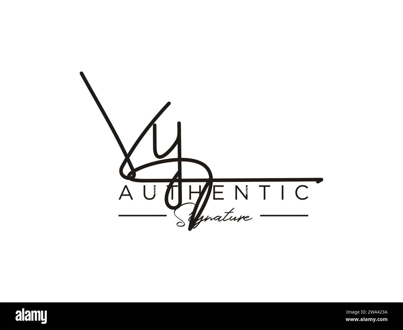 Letter vy vector vectors Cut Out Stock Images & Pictures - Alamy