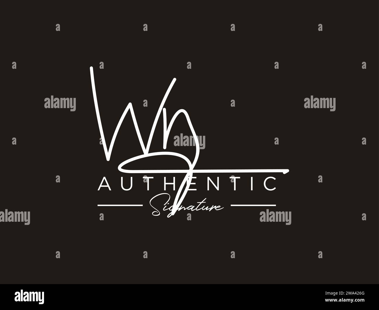 Wn logo vector vectors hi-res stock photography and images - Alamy
