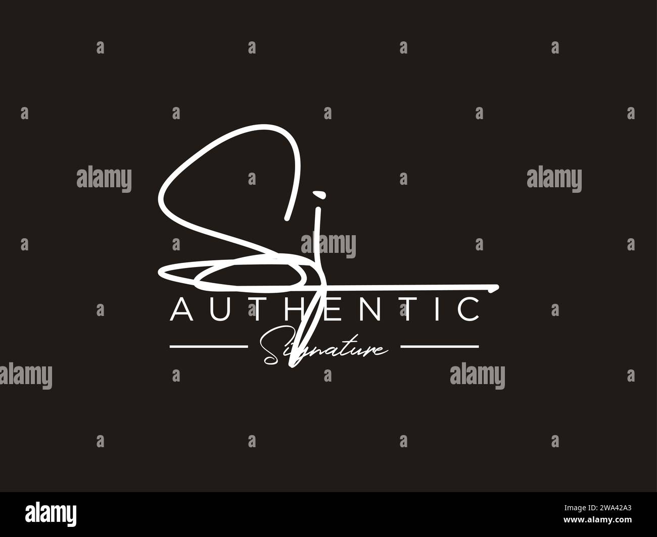 Si logotype hi-res stock photography and images - Alamy