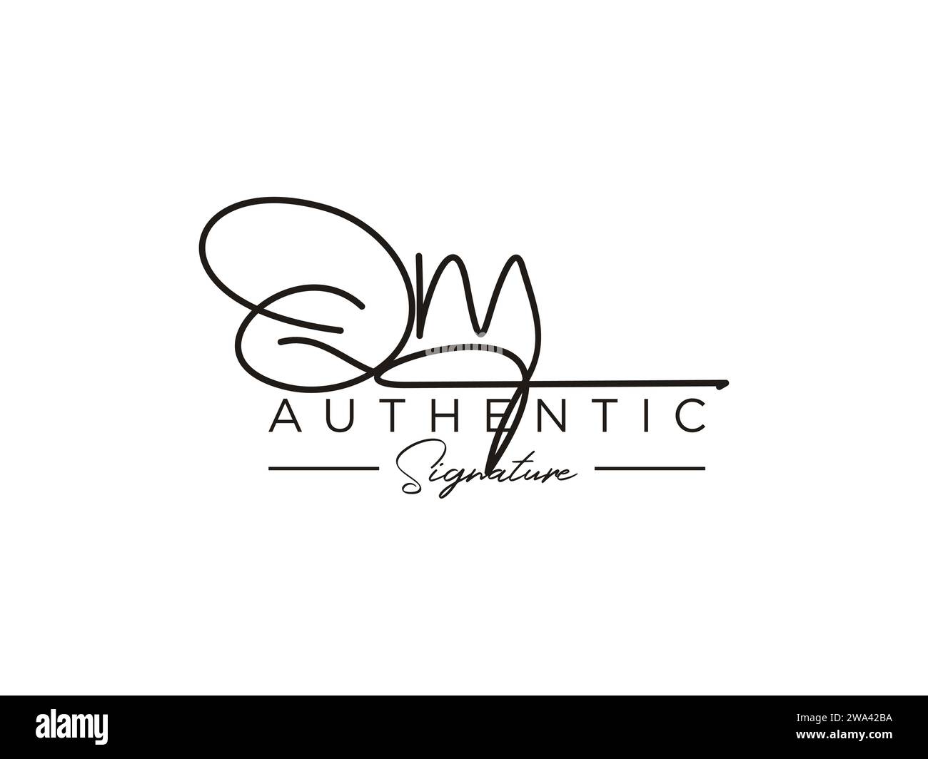 Qm logo vector vectors hi-res stock photography and images - Alamy