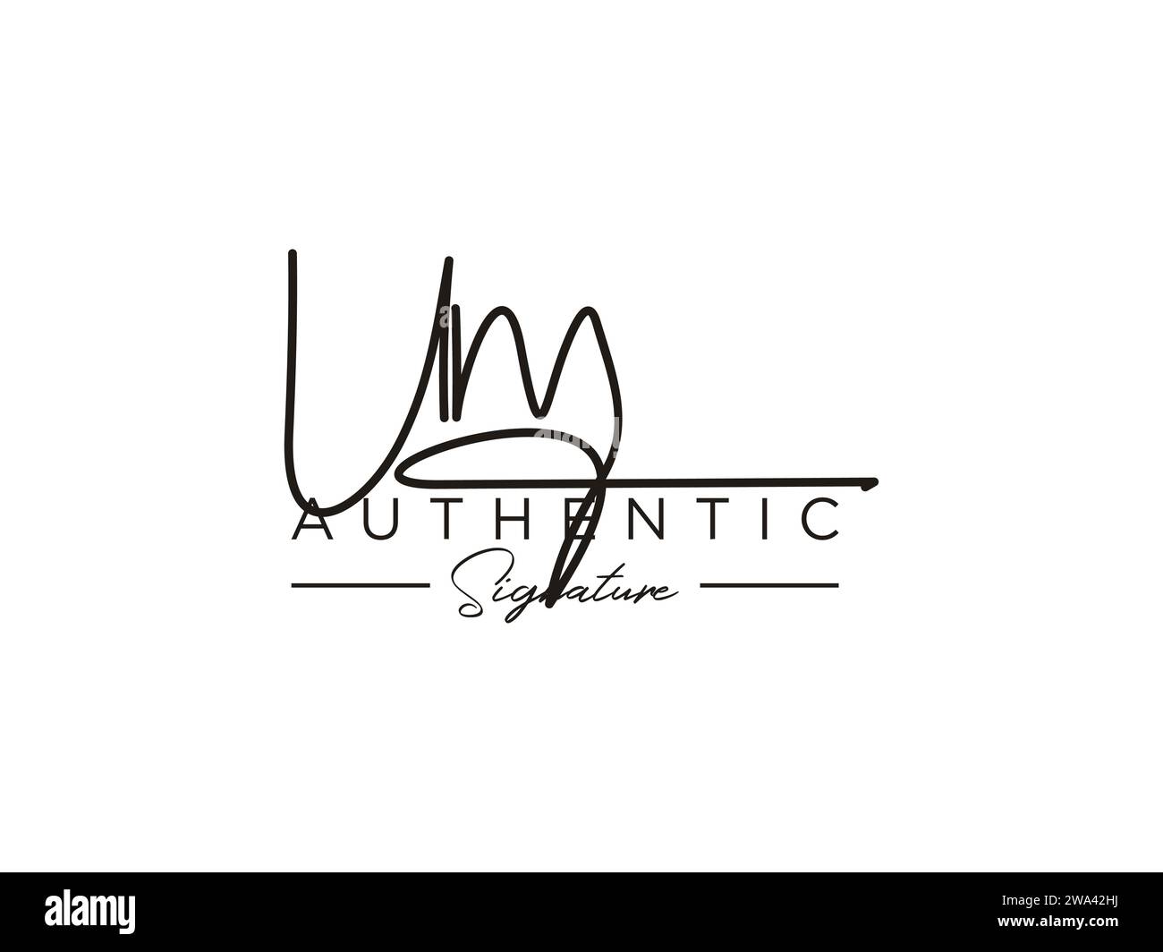 Letter um vector vectors hi-res stock photography and images - Alamy