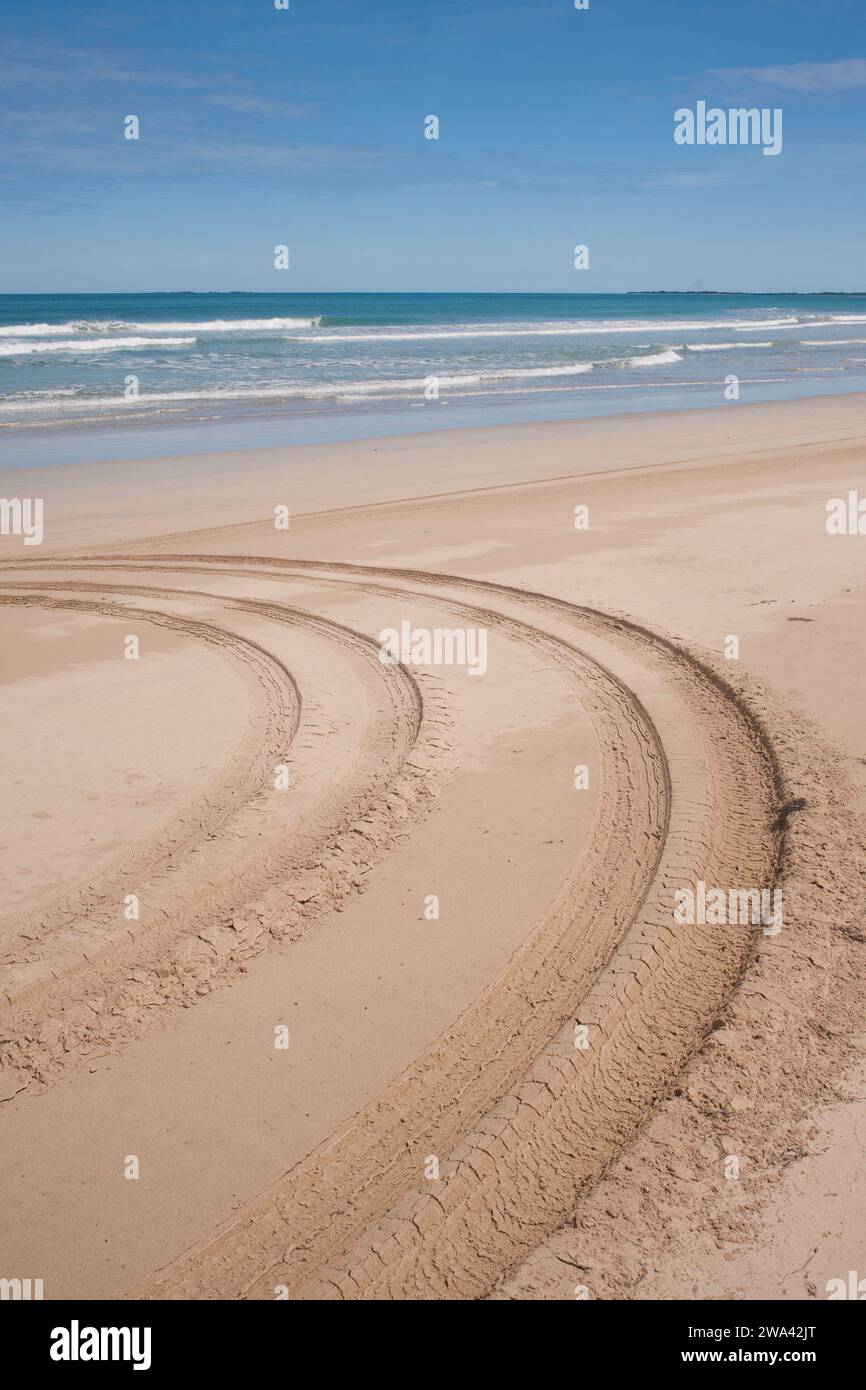 Long Beach in Robe South Australia allows 4x4 access to beach Stock ...