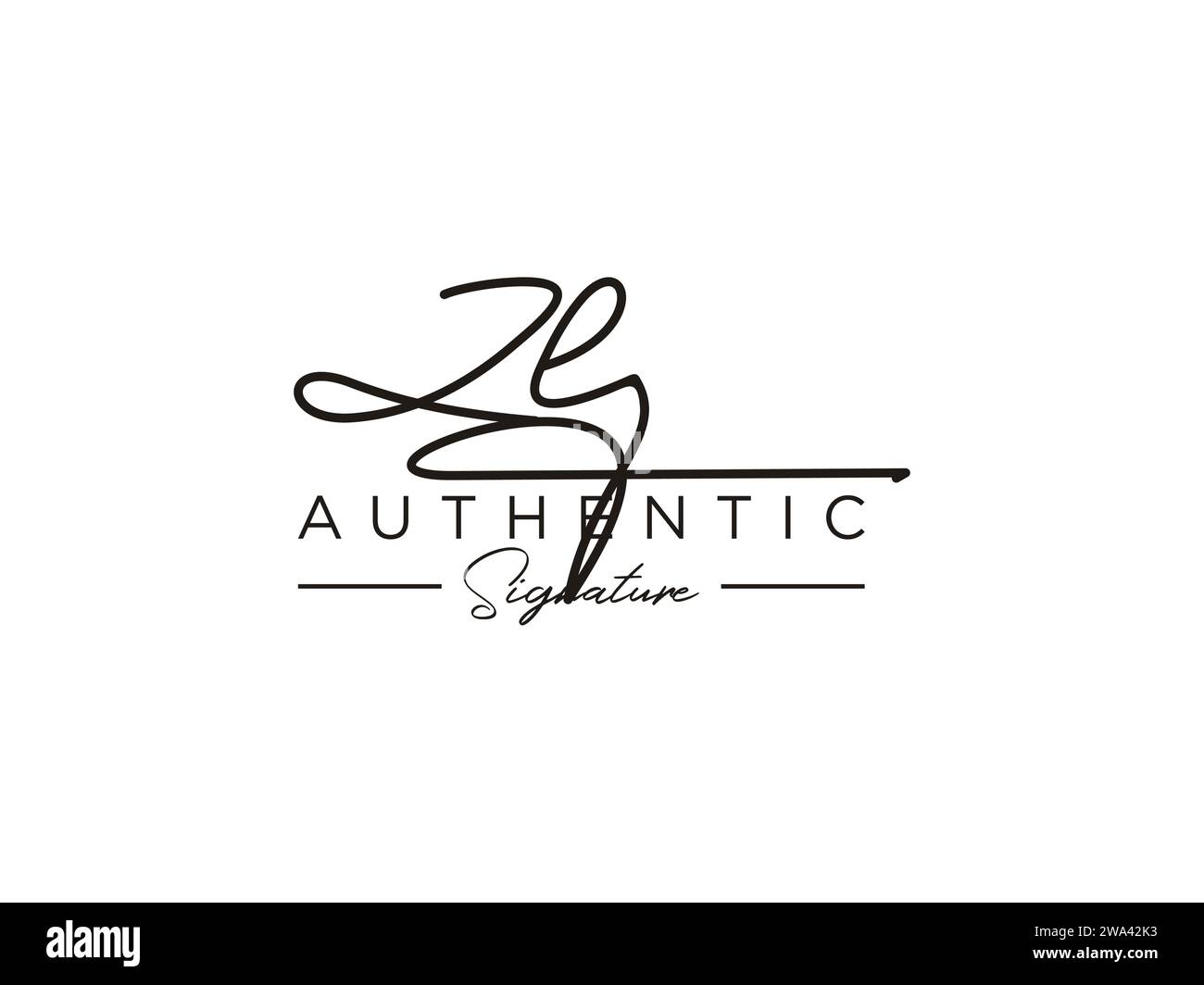 Ze logo vector vectors Stock Vector Images - Alamy
