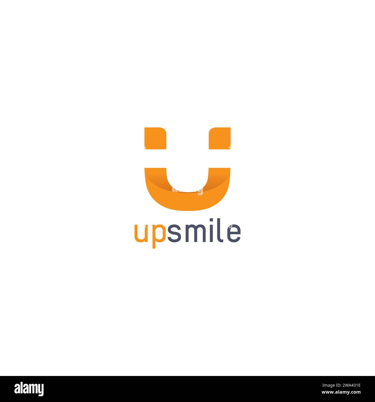 U smile logo hi-res stock photography and images - Alamy