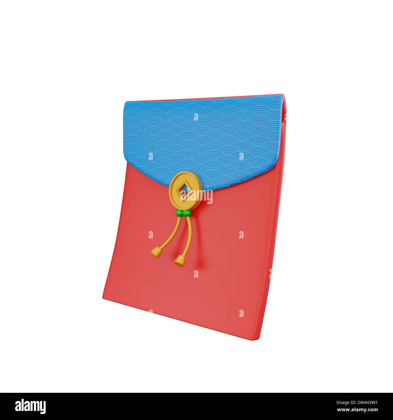 3D illustration of Chinese Envelope icon, perfect for a Chinese New ...