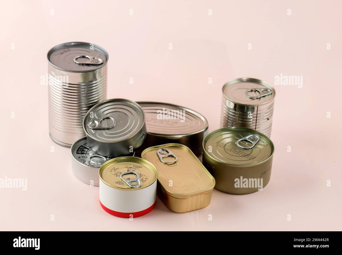 Tin box template hi-res stock photography and images - Alamy