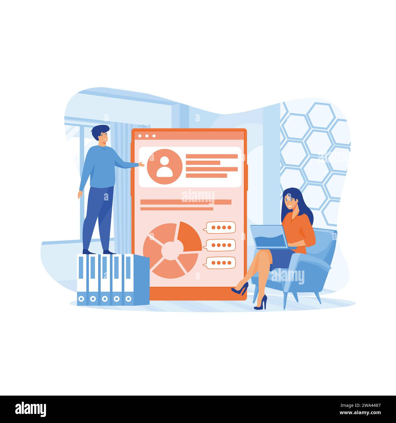 Product development cartoon hi-res stock photography and images - Alamy