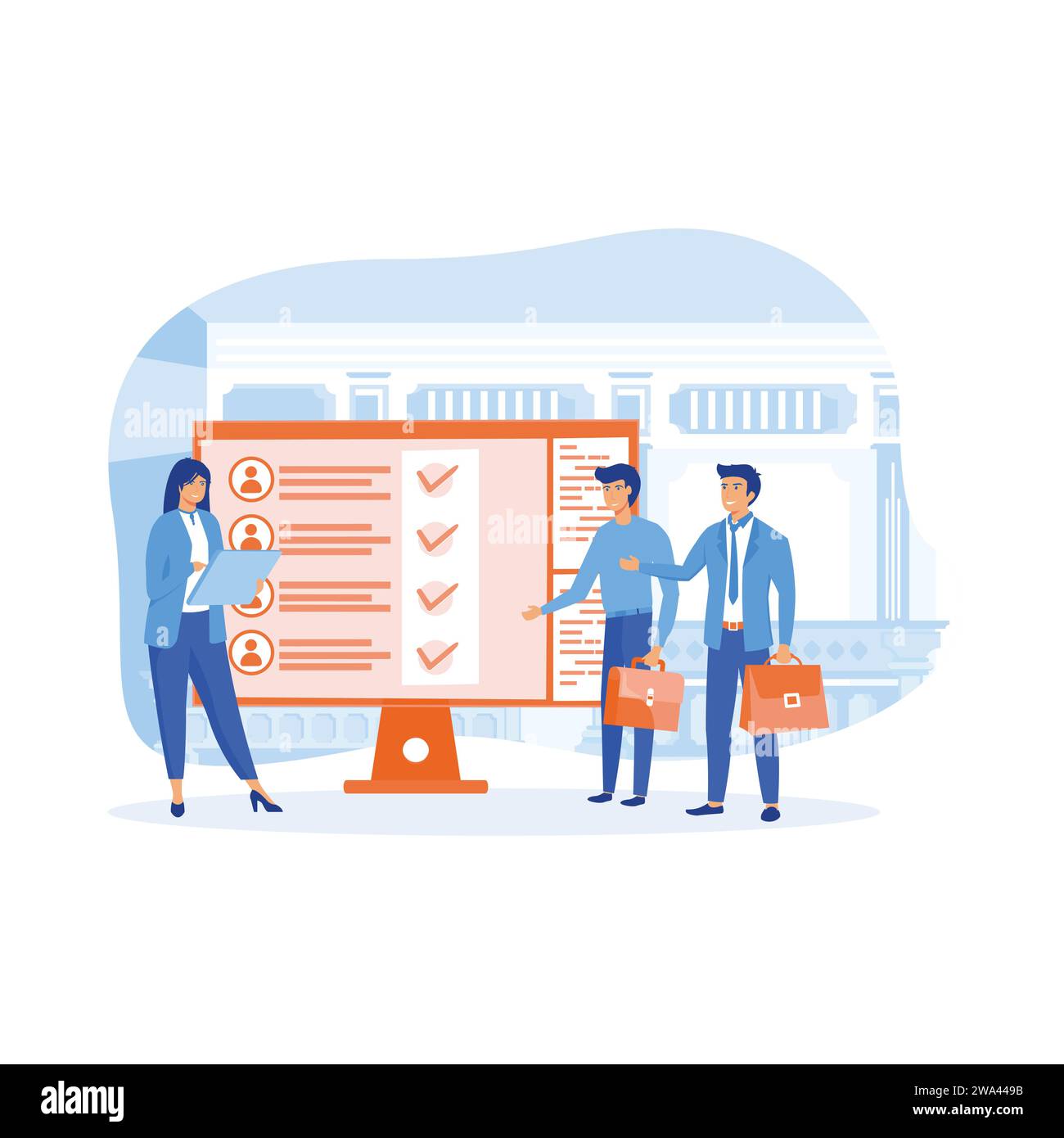 Personnel platform Stock Vector Images - Alamy