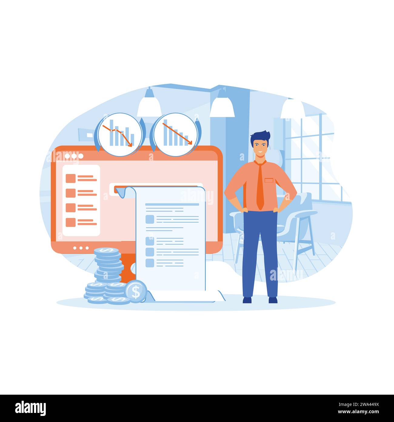 Cost optimization online service or platform. Spending and cost ... Cost optimization online service or platform. Spending and cost ...