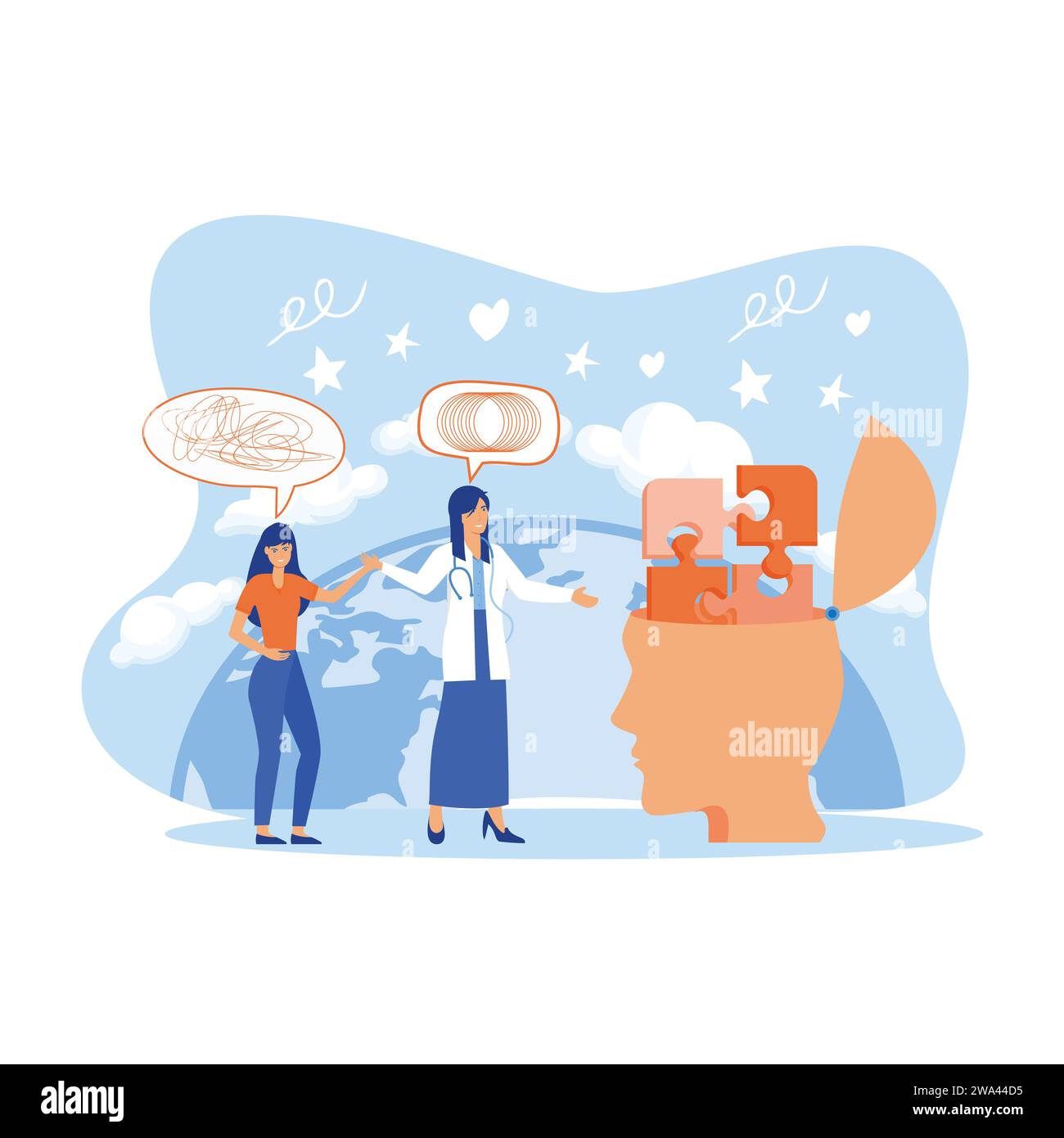 Without borders Stock Vector Images - Alamy