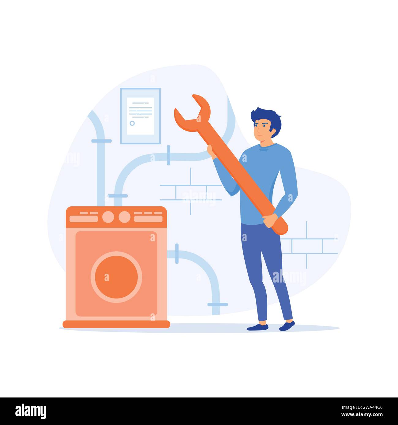 Replacement of glass Cut Out Stock Images & Pictures - Alamy