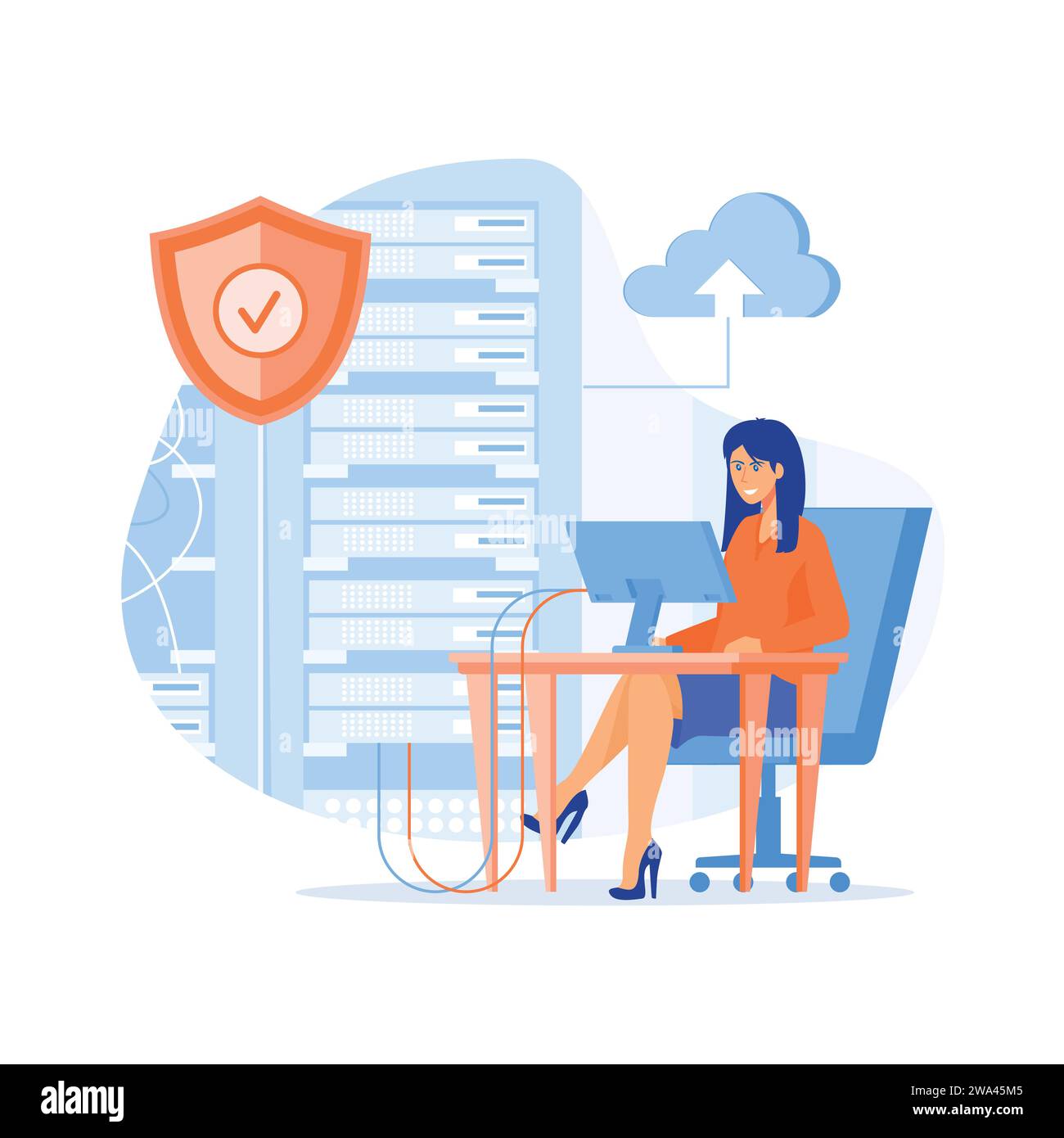 Women and engineering Stock Vector Images - Alamy