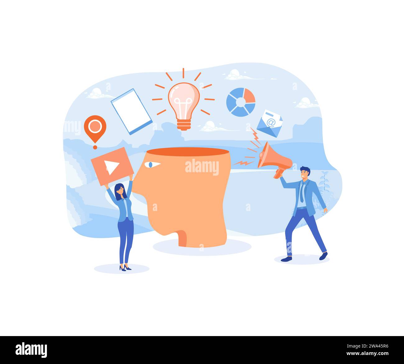 Digital information overload hi-res stock photography and images - Alamy