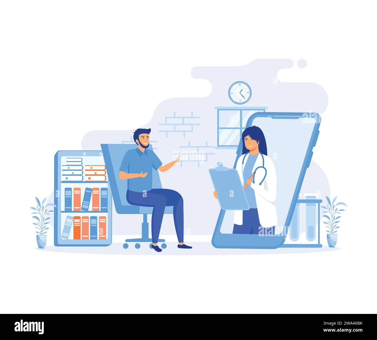 Cartoon medical devices hi-res stock photography and images - Alamy