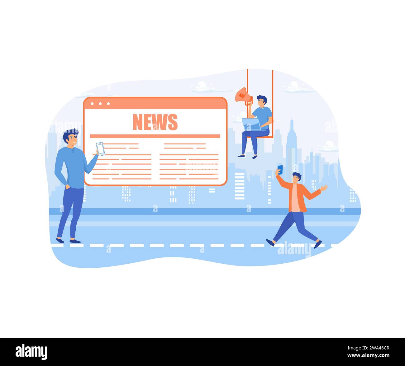 Group of articles Stock Vector Images - Alamy