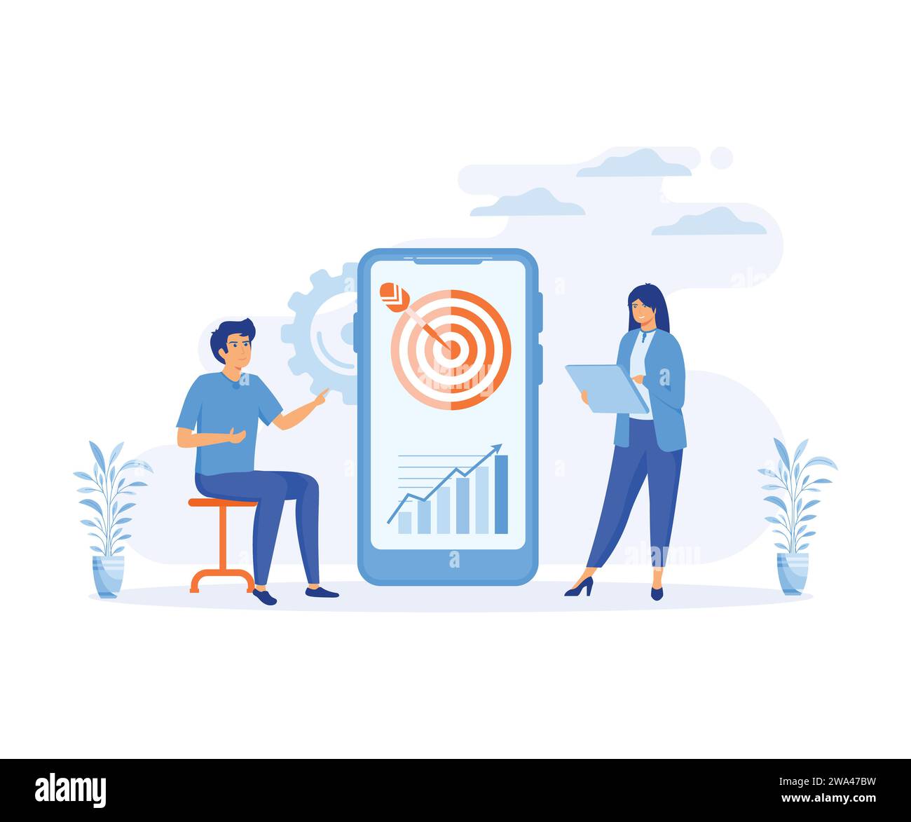 Digital discussing vector vectors hi-res stock photography and images ...