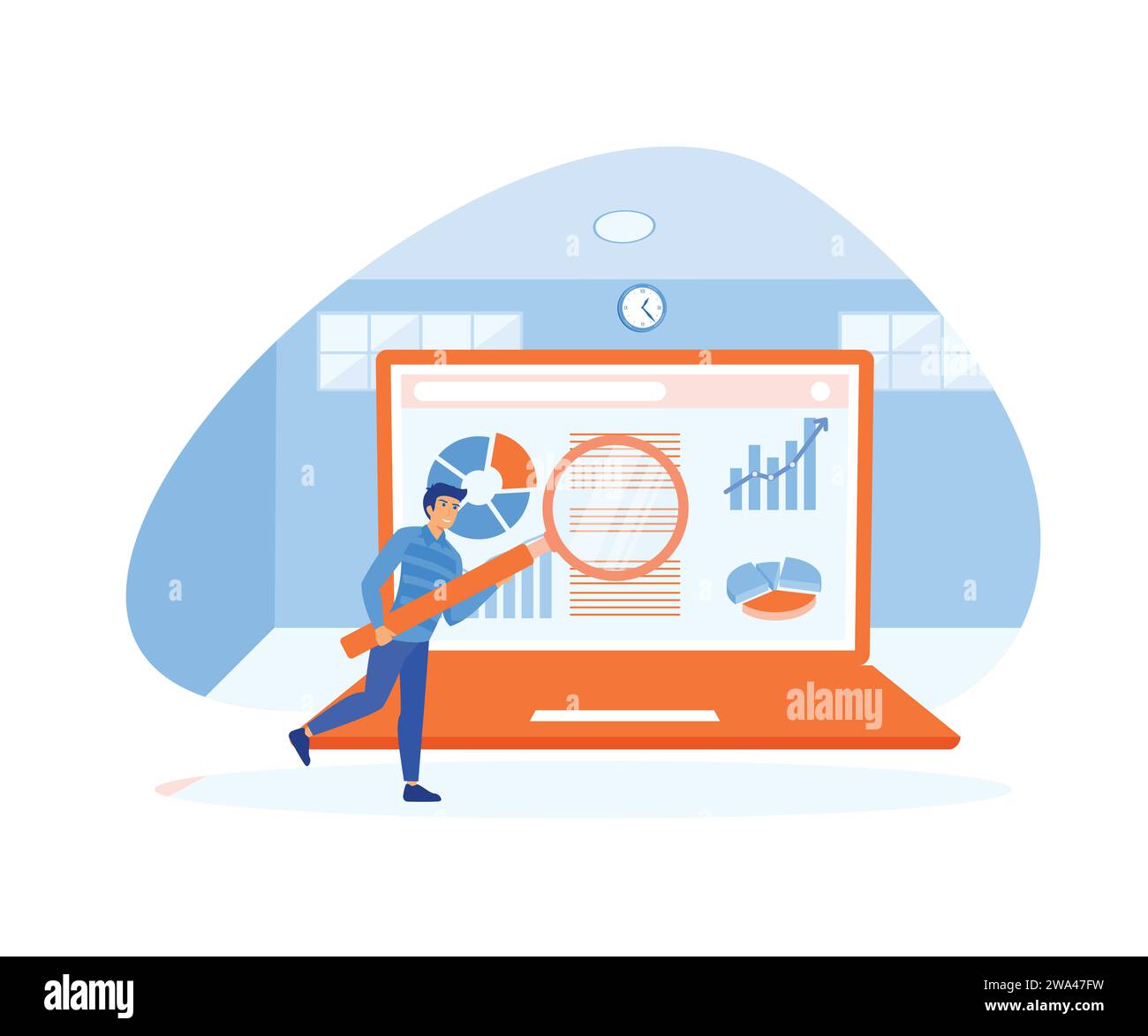Marketing research. Business strategy composition with marketing ...