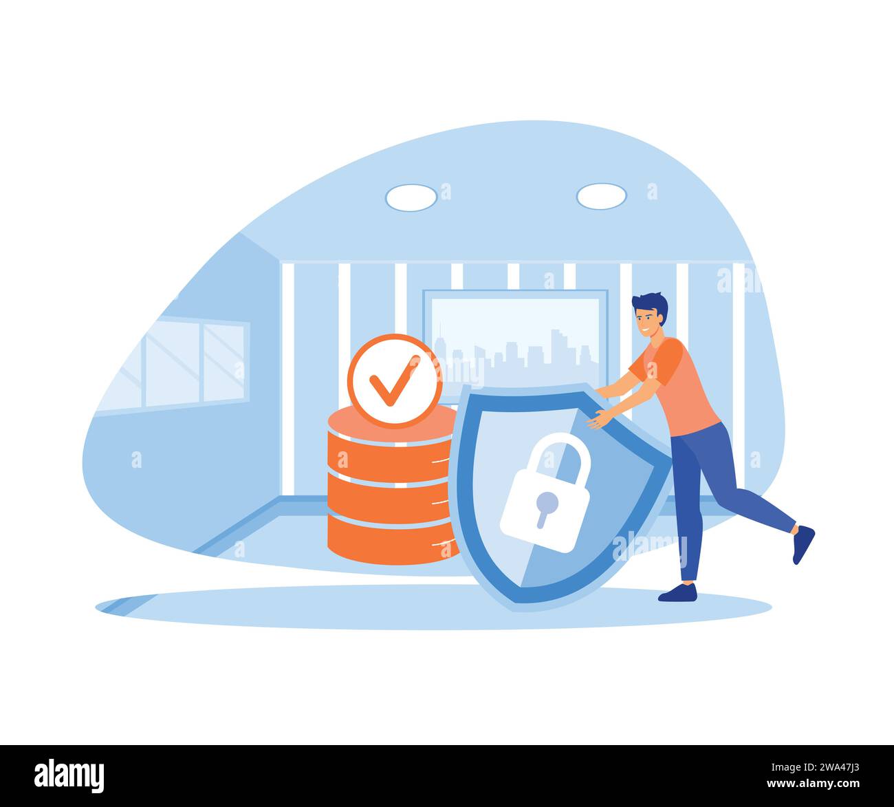 Young hard Stock Vector Images - Alamy