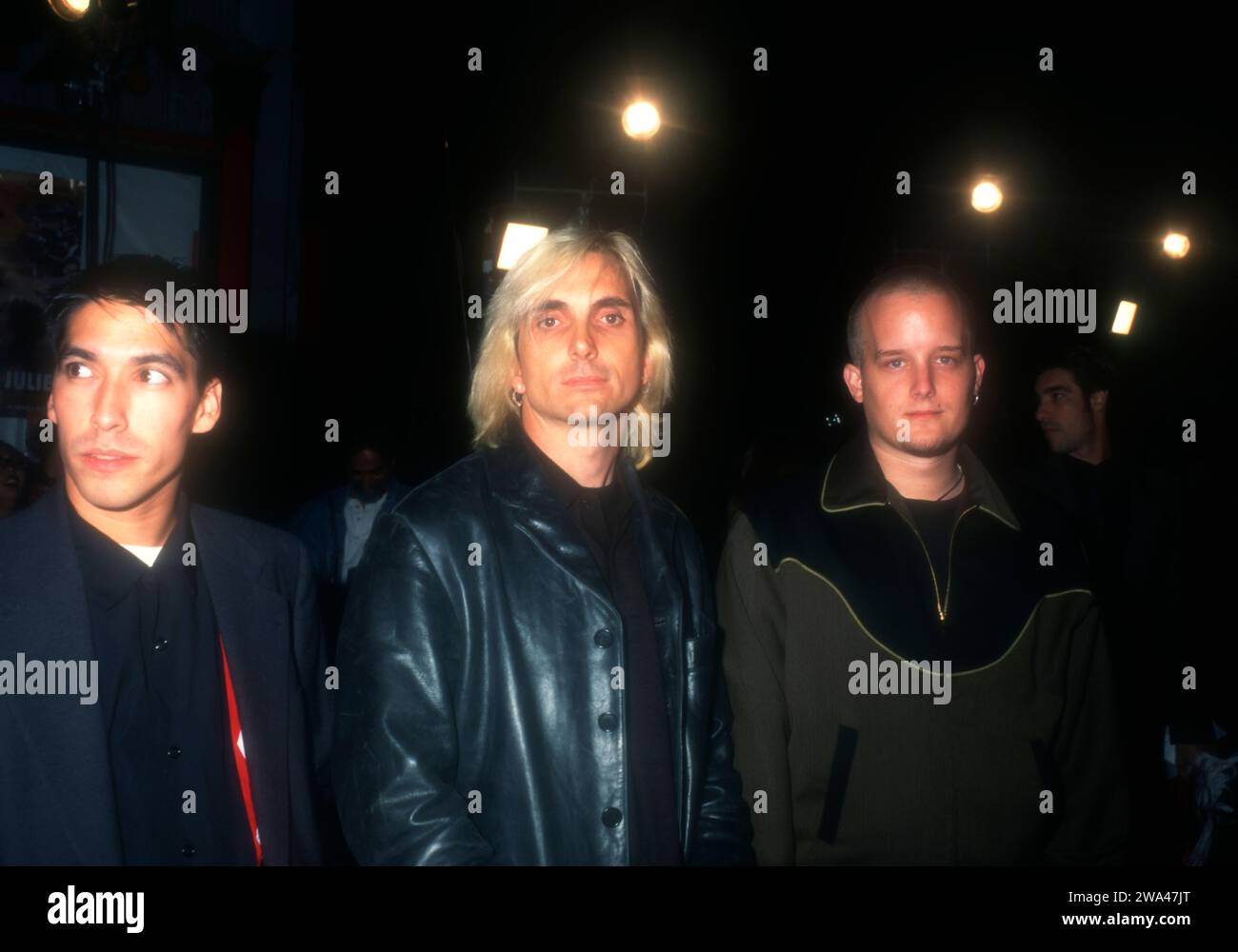 Los Angeles, California, USA 27th October 1996 (L-R) Musicians Craig ...